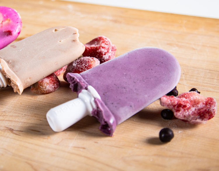 Blueberry Yogurt Popsicles – BioSteel