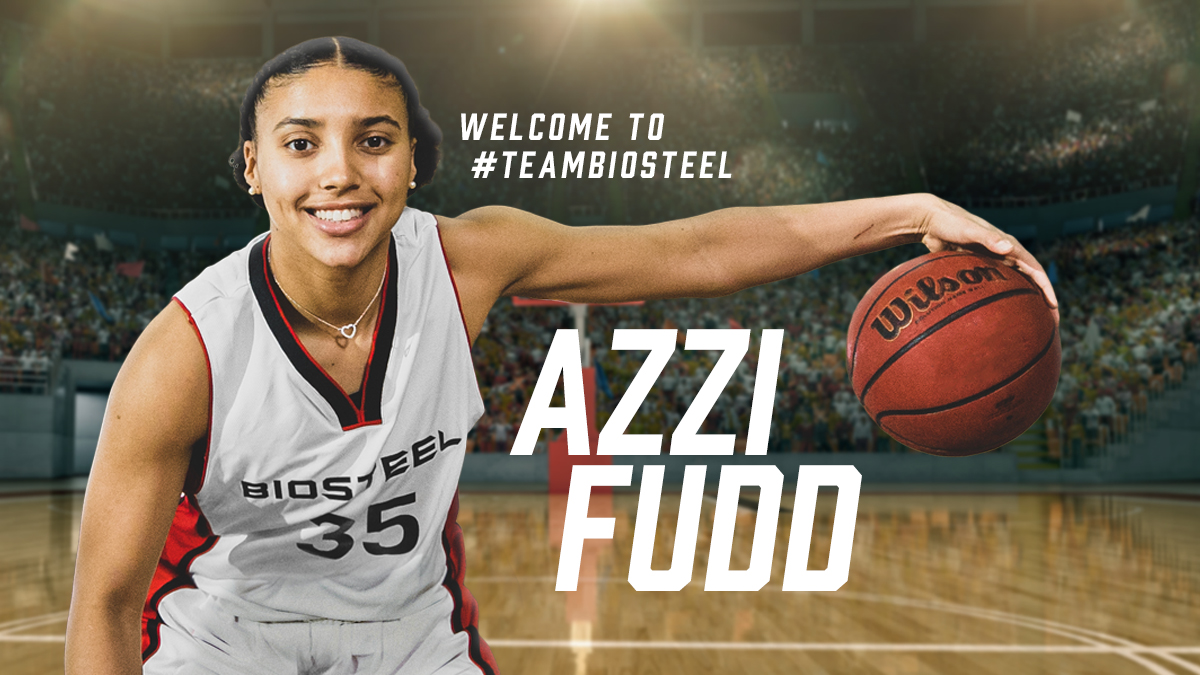 BASKETBALL PHENOM AZZI FUDD JOINS BIOSTEEL IN LANDMARK DEAL – BioSteel