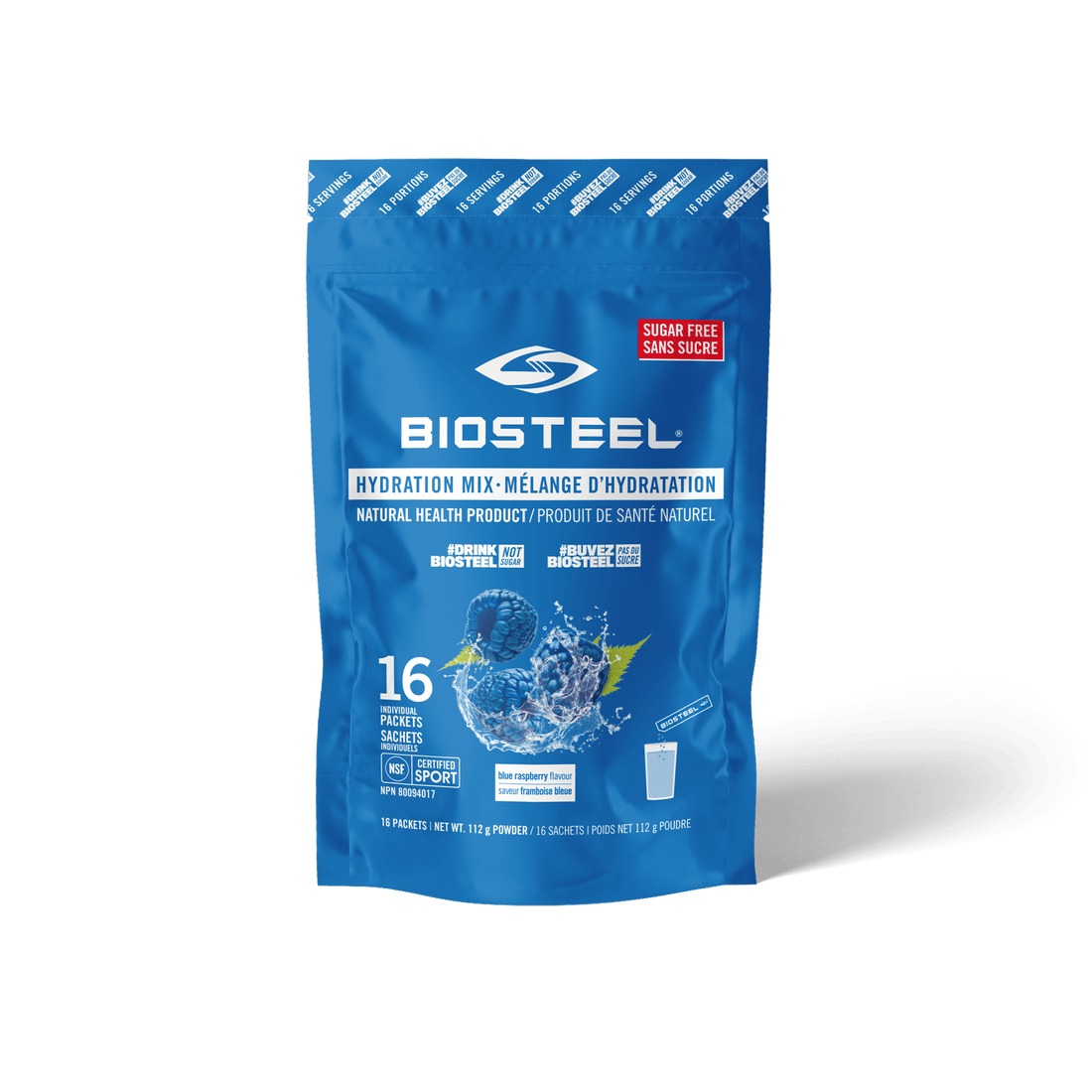 HYDRATION MIX / Blue Raspberry - 16 Servings – BioSteel