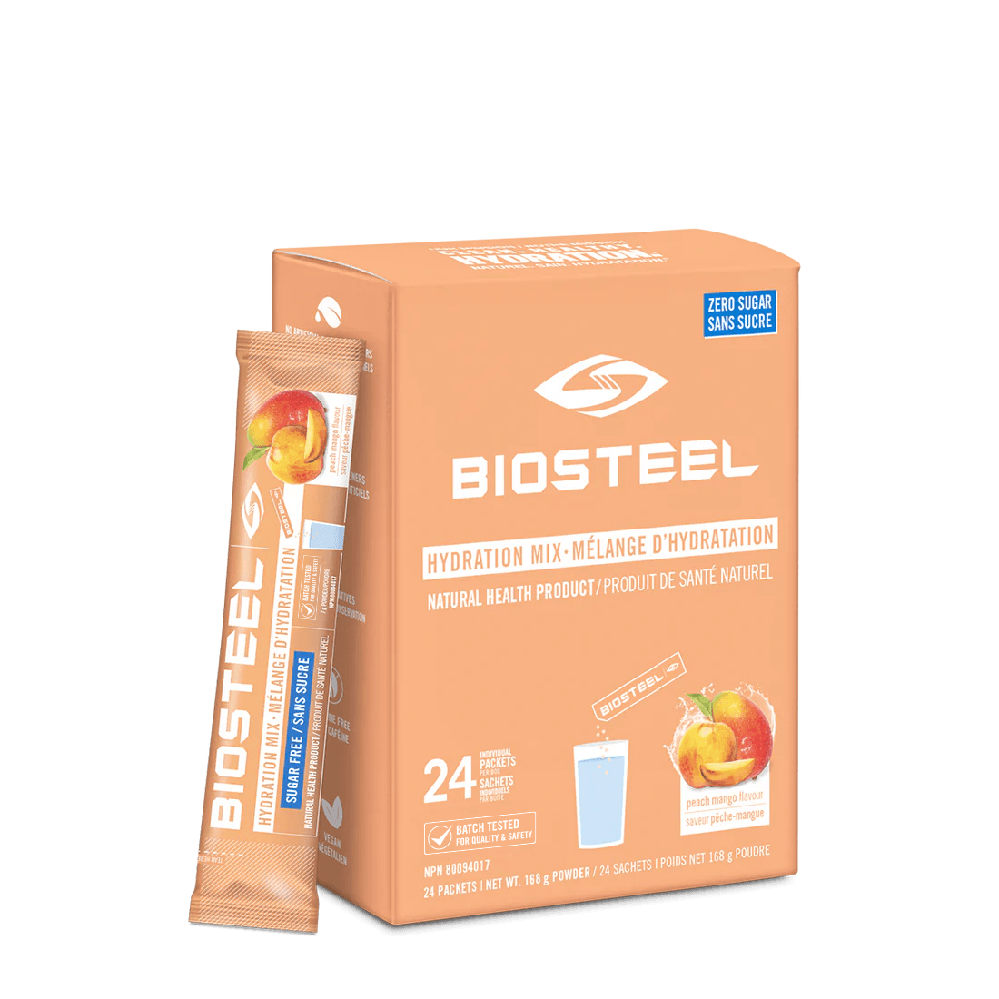 HYDRATION MIX / Peach Mango - 24 Packets – BioSteel