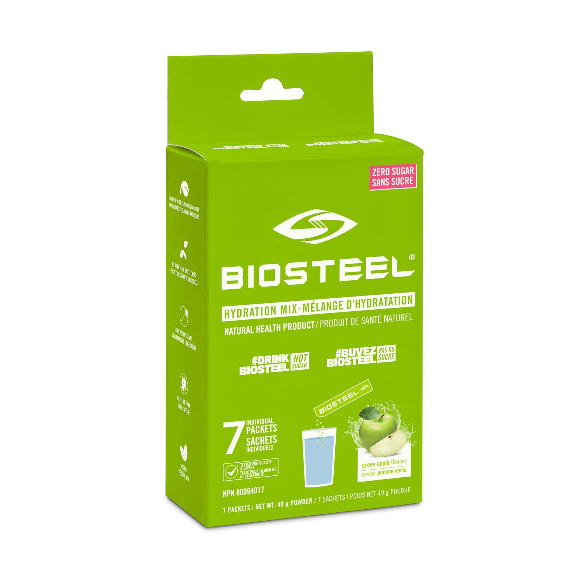 HYDRATION MIX / Green Apple - 7 Packets – BioSteel