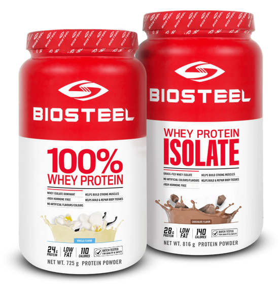 BIOSTEEL PROTEIN POWDER: WHEY, RECOVERY & PLANT-BASED – BioSteel