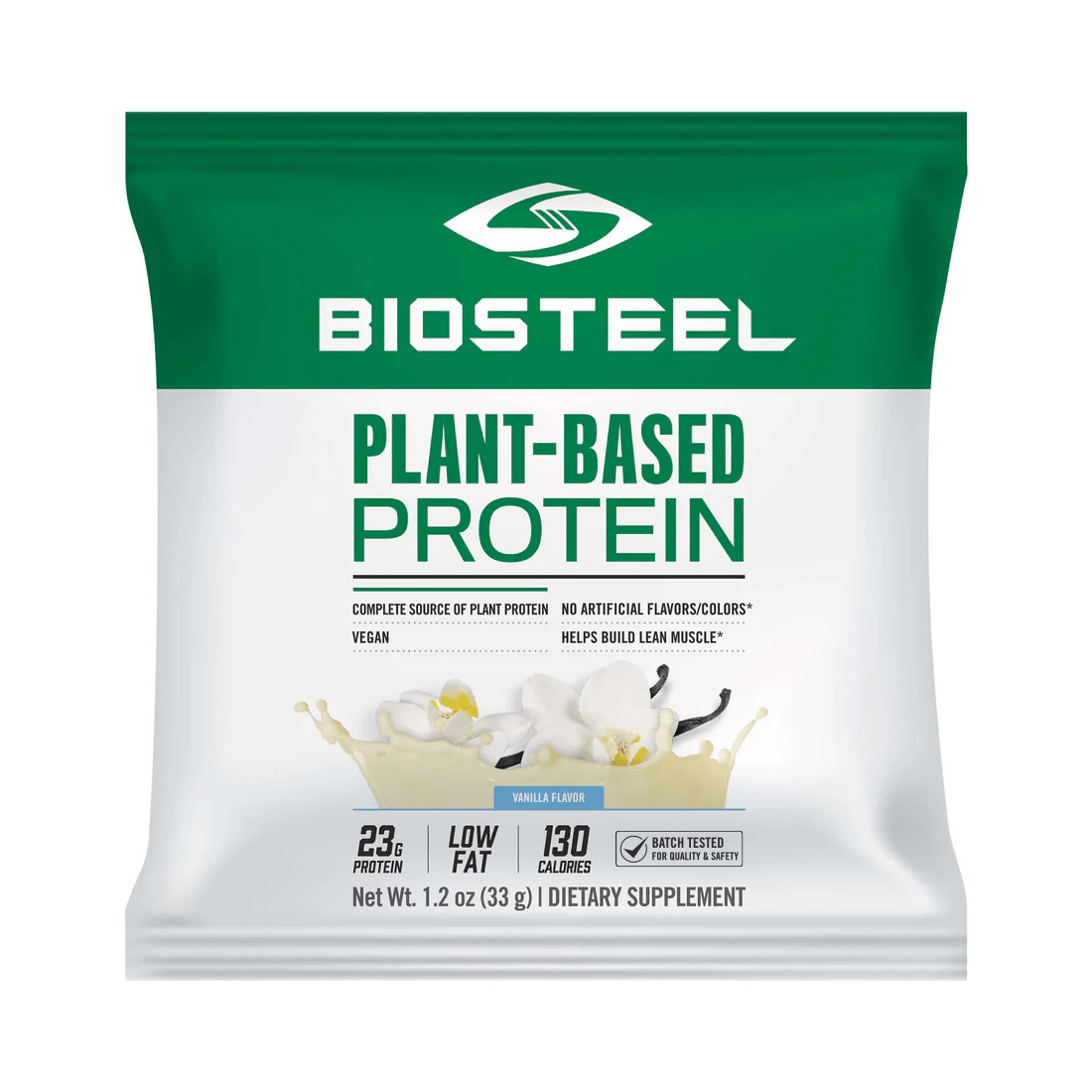 PLANT-BASED PROTEIN / Vanilla - Single Serve – BioSteel