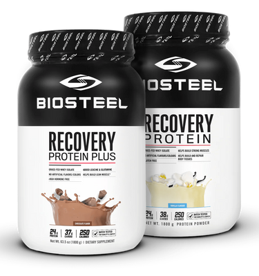 BIOSTEEL PROTEIN POWDER: WHEY, RECOVERY & PLANT-BASED – BioSteel